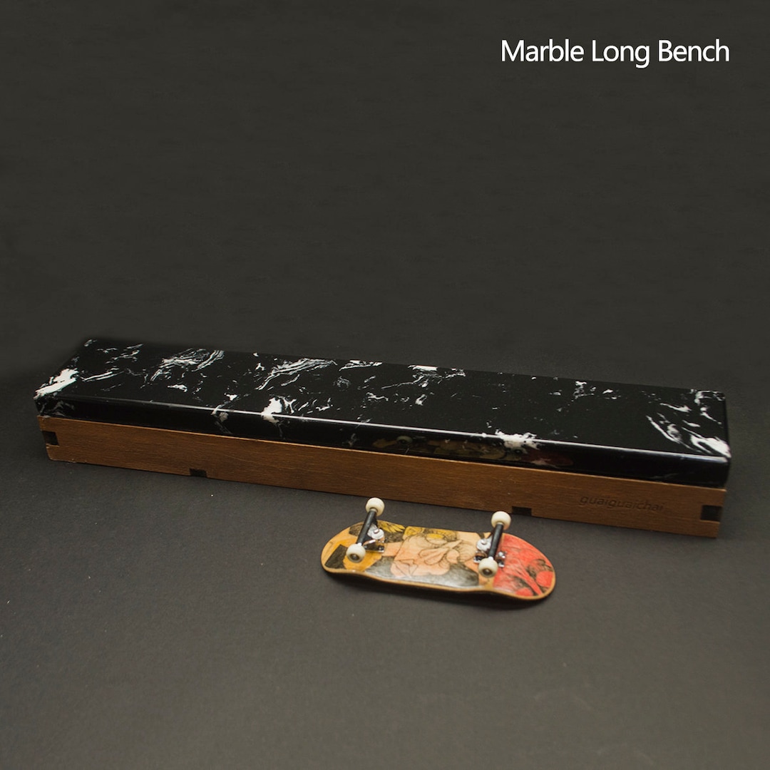 Fingerboard Ramp： Long Marble Box - Etsy