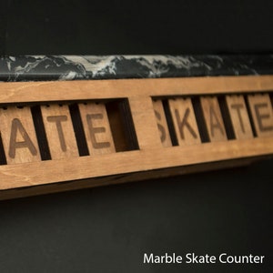 Fingerboard Ramp Marble Skate Counter - Etsy