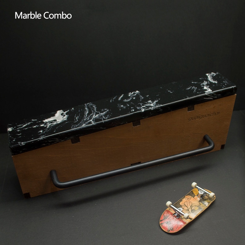 Fingerboard Ramp： Marble Combo - Etsy