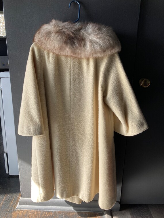 Lilli Ann Light Yellow Swing Coat - Gem