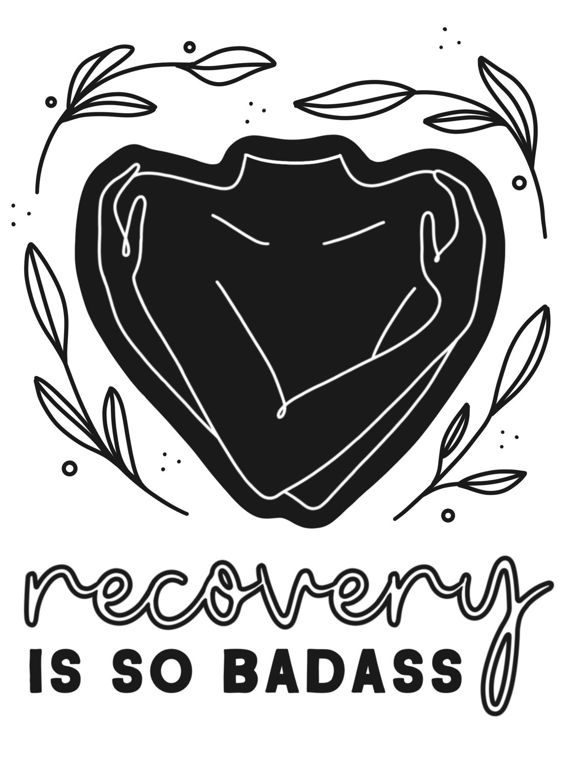 Body Positive Coloring Pages: Eating Disorder Recovery Art (digital ...