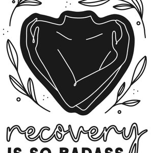 Body Positive Coloring Pages: Eating Disorder Recovery Art (digital ...