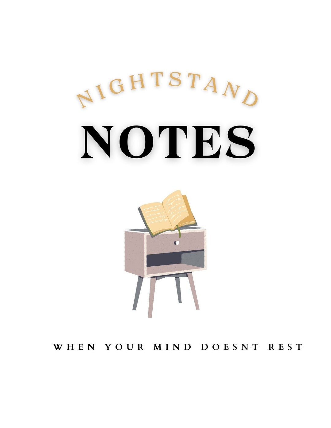 Notebook to Keep by the Bedside for Easy Access When You Have an Idea ...