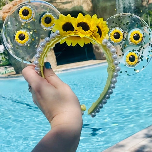 Sunflower Mandala Mouse Ears 3D Printed Ears - Etsy