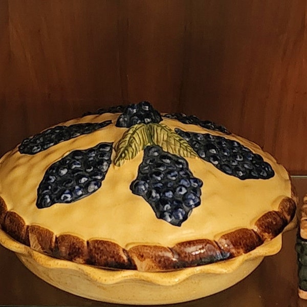 Ceramic Pie Dish - Etsy