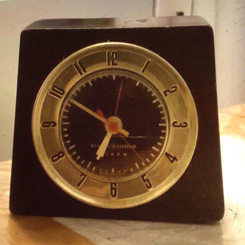 Mcm Desk Clock - Etsy