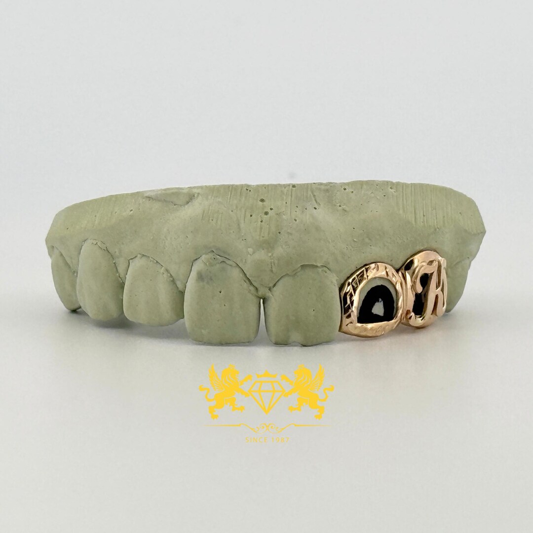 Custom Open Face Grillz With Personalized Letter, Initial, Name ...