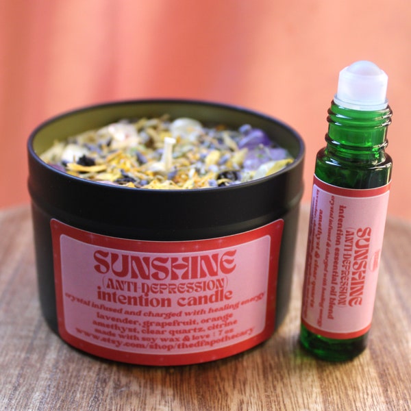 Sunshine Oil Candle - Etsy