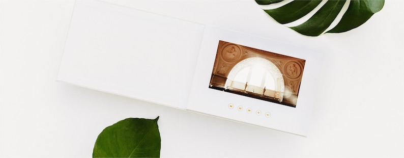 BLANK Cover Video Book | Video Book That Plays Any Special Videos ...