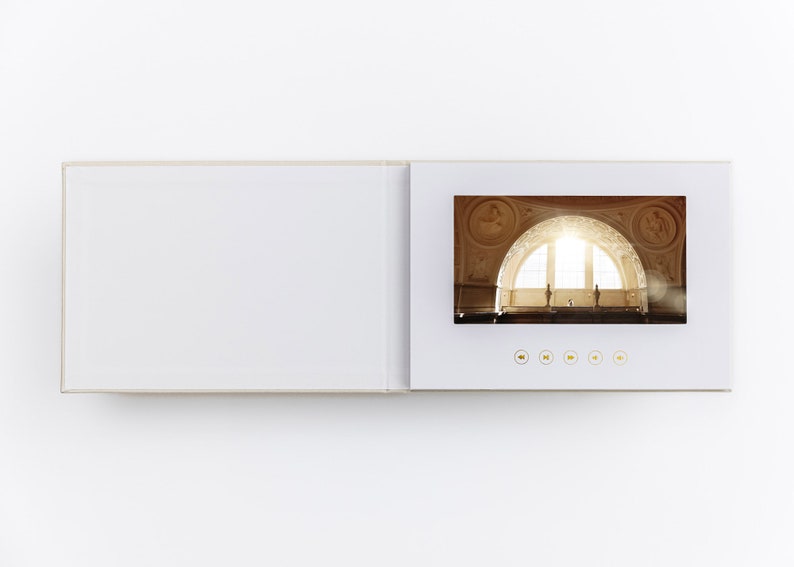 BLANK Cover Video Book | Video Book That Plays Any Special Videos ...