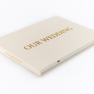 OUR WEDDING Video Book | Video Book That Plays Your Wedding Video ...