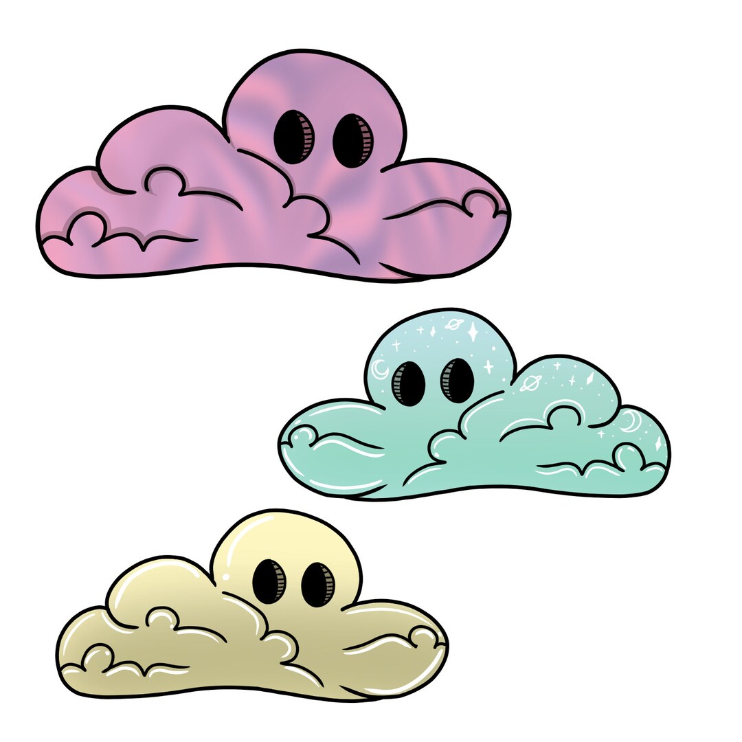 Clouds - Sticker Pack - Etsy