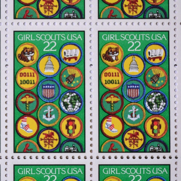 Girl Scout Stamp - Etsy