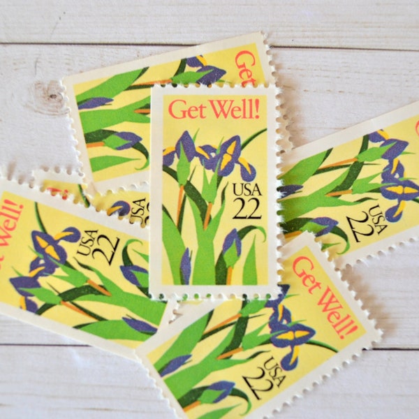 Get Well Stamps - Etsy