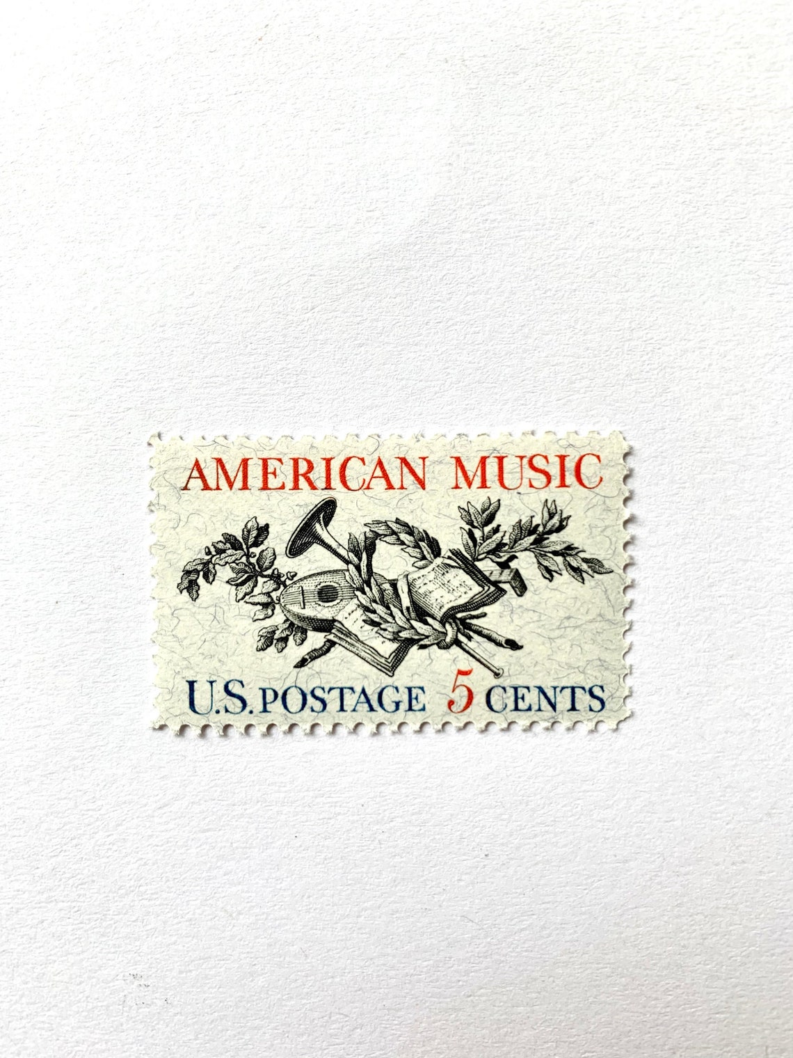 Vintage American Music Postage Stamps for Mailing - Etsy