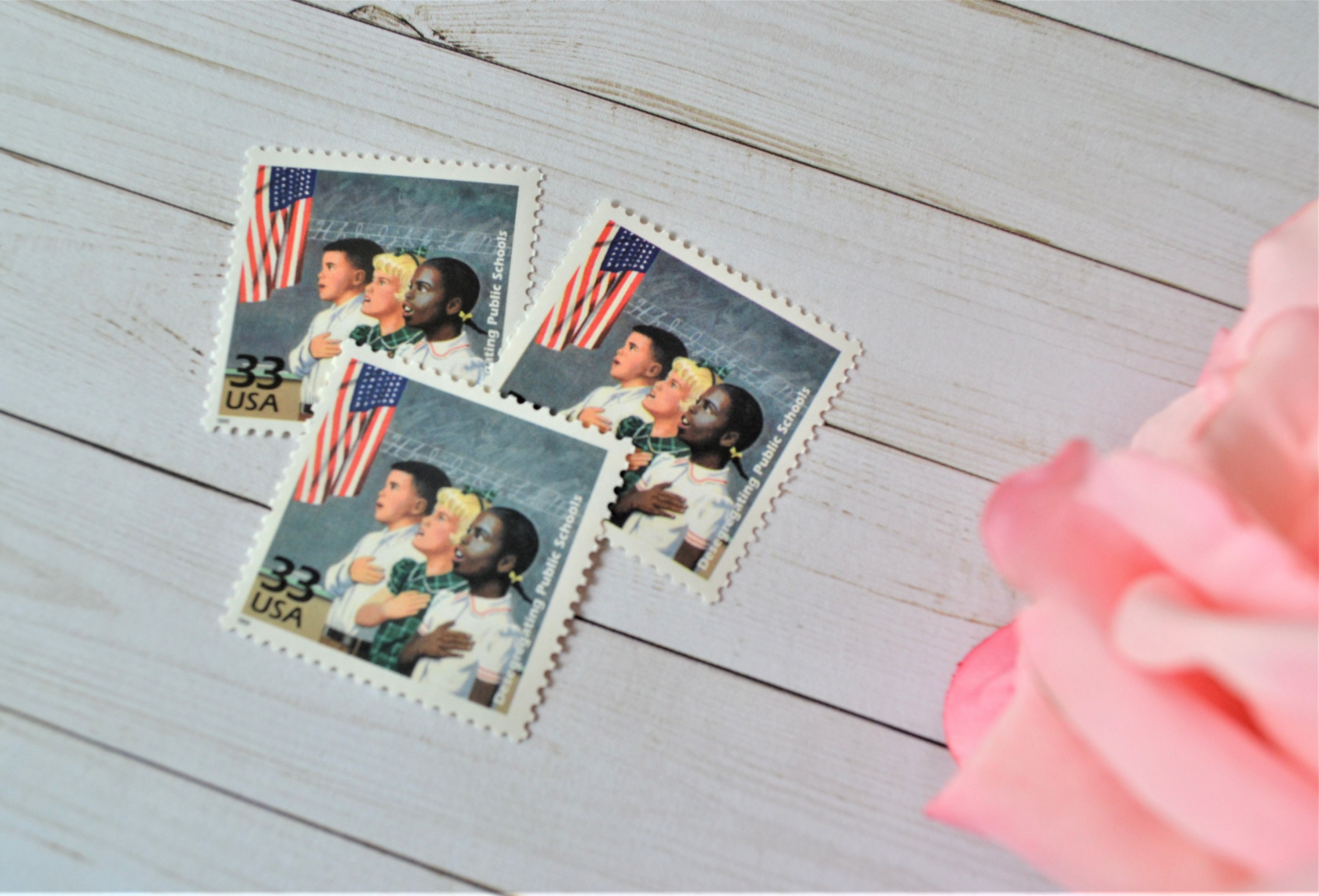 Vintage Classroom Postage Stamps, School Kids Students Stamps, Teacher ...