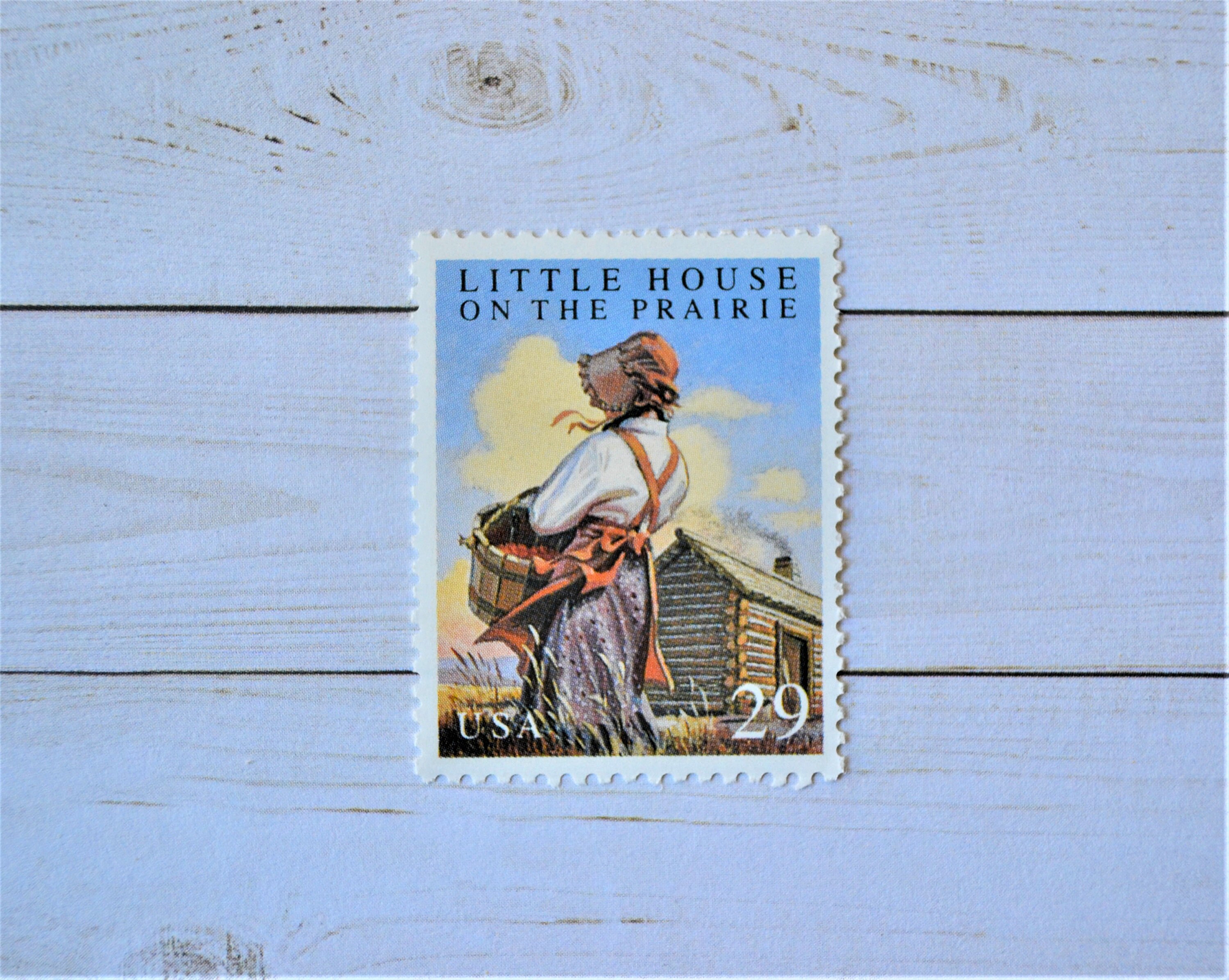 Little House on the Prairie Vintage Postage Stamps Classic - Etsy UK