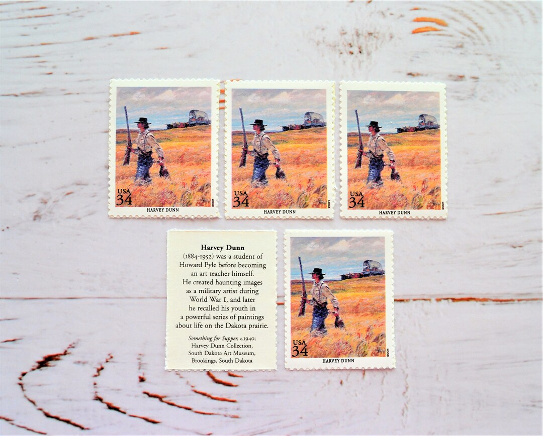 Hunter Unused Postage Stamps Vintage Stamps American - Etsy