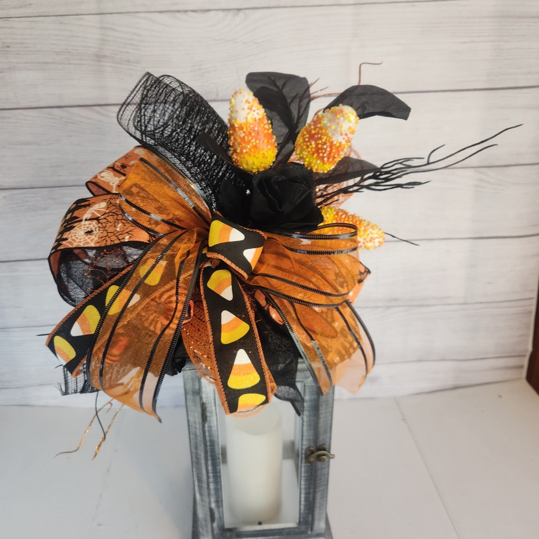 Halloween Candy Corn Lantern Swag, Halloween Swag for Home Decor ...
