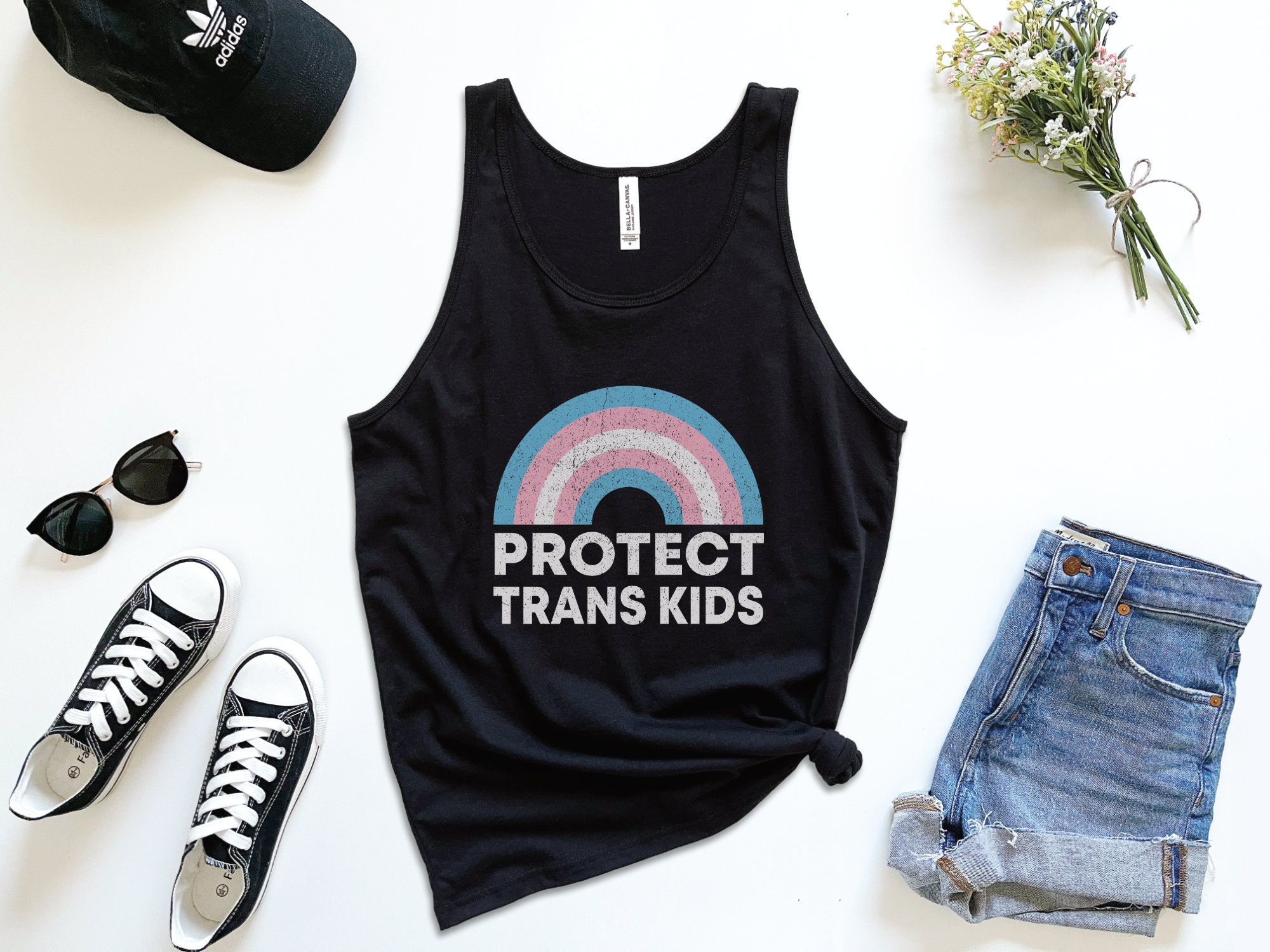 Protect Trans Kids Tank Transgender Rights Top LGBTQIA Tank - Etsy