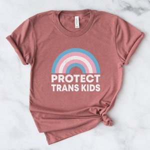 Protect Trans Kids Shirt, Transgender Rights Tee, LGBTQIA T-shirt ...