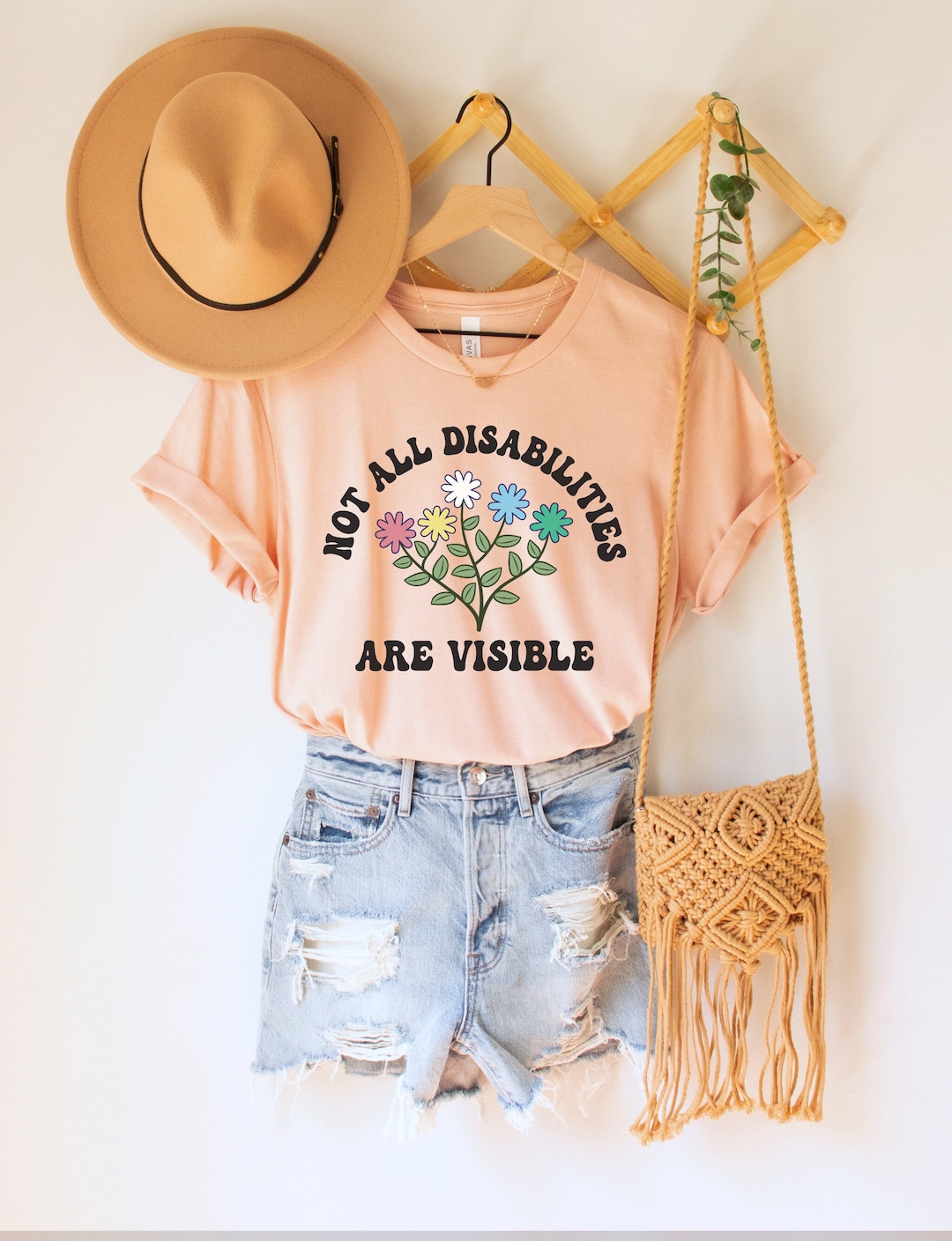 Not All Disabilities Are Visible Shirt, Hidden Disability Awareness Tee ...