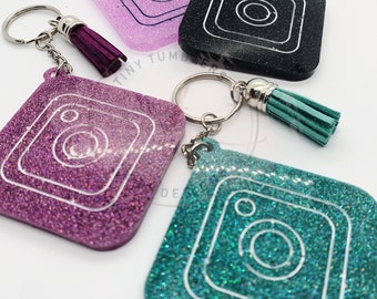 Instagram Keychain | Etsy