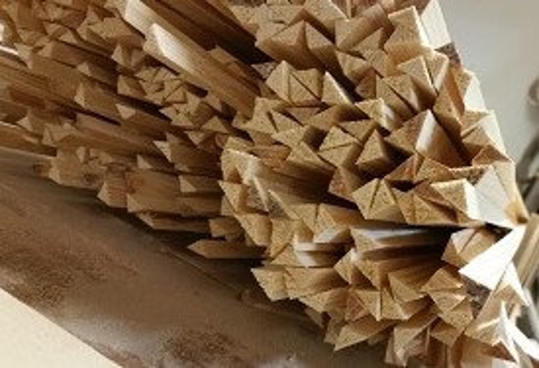 50 Triangular Strips of Spruce/fir - Etsy