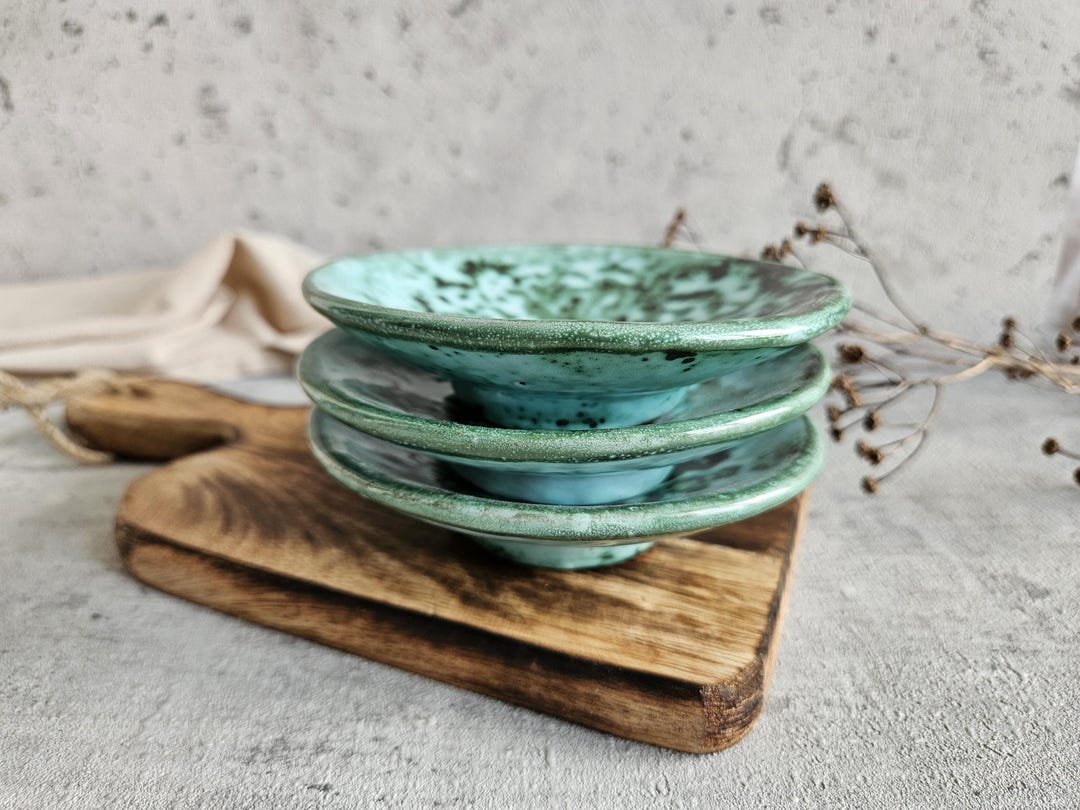 Small Ceramic Bowls, Artisanal Pottery Tableware, Ceramic Trinket Dish ...