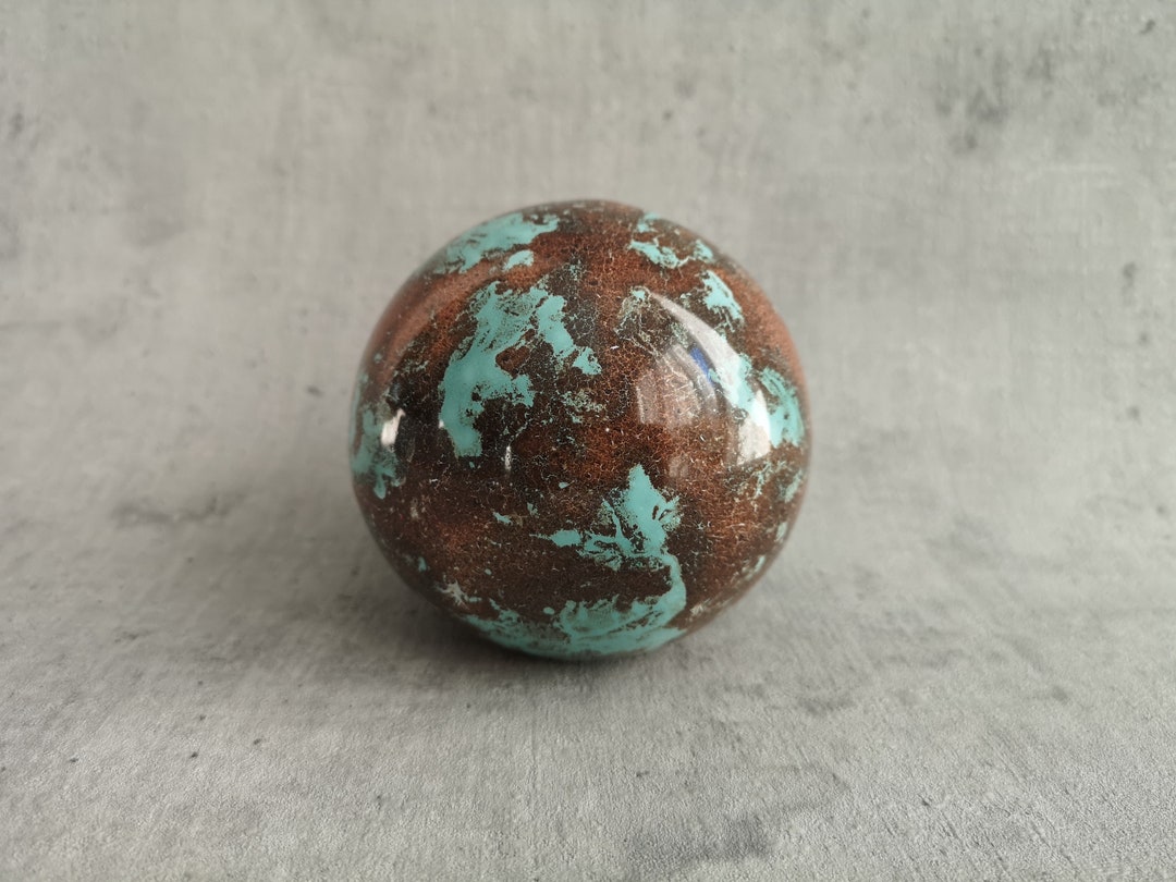 Ceramic Sphere, Modern Biophilic Design, Minimalistic Interior Accent ...