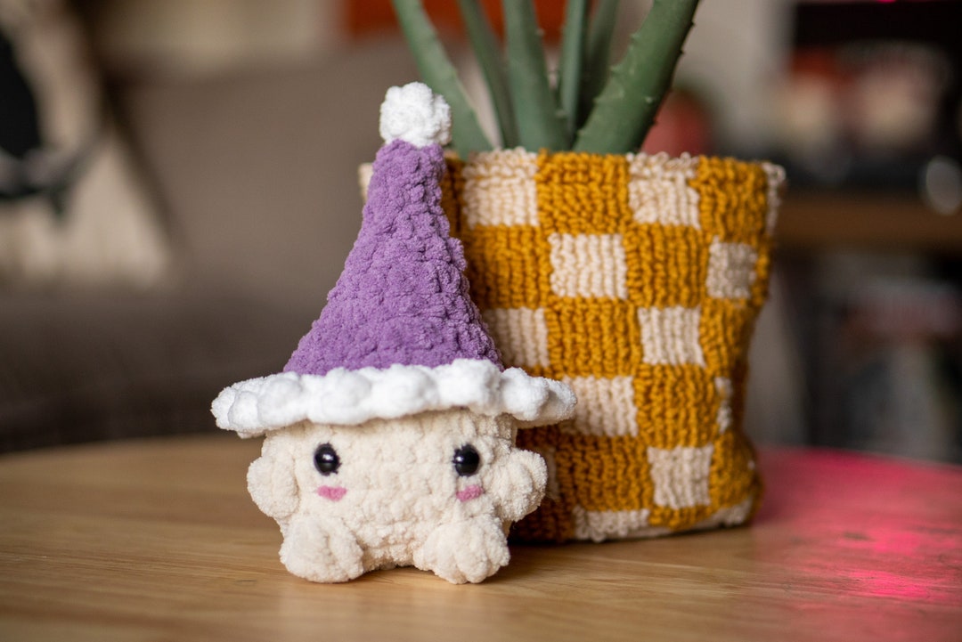 Vivian the Crochet Mushroom Cottagecore Plushie Soft Toy - Etsy