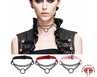 Bondage Choker Chain - Etsy