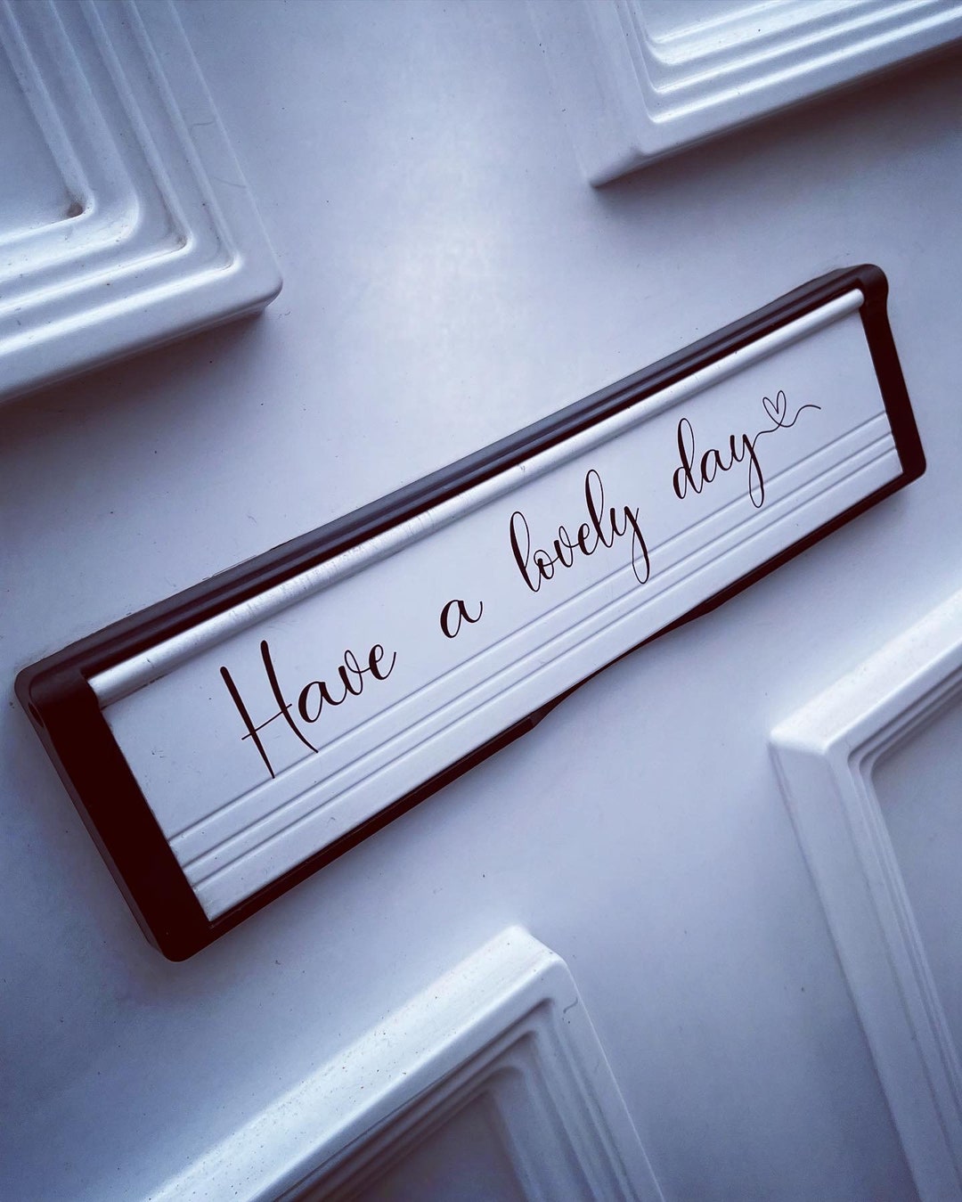 Letterbox Waterproof Label Personalised Address Stickers Letterbox ...