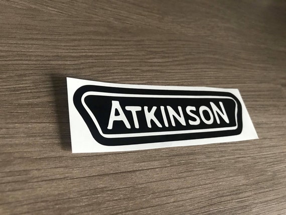 ERF/BEDFORD/ATKINSON Custom Vinyl Decal | Etsy
