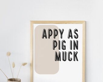 Yorkshire Slang Dialect Multiple Sayings Print Wall Art - Etsy UK