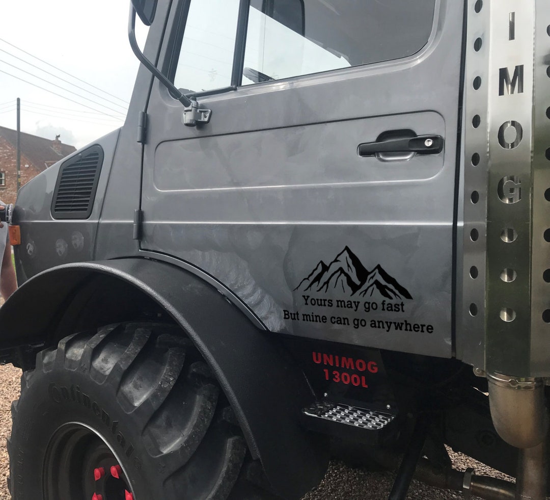 UNIMOG Vinyl Decal Sticker - Personalized Car Stickers - Etsy