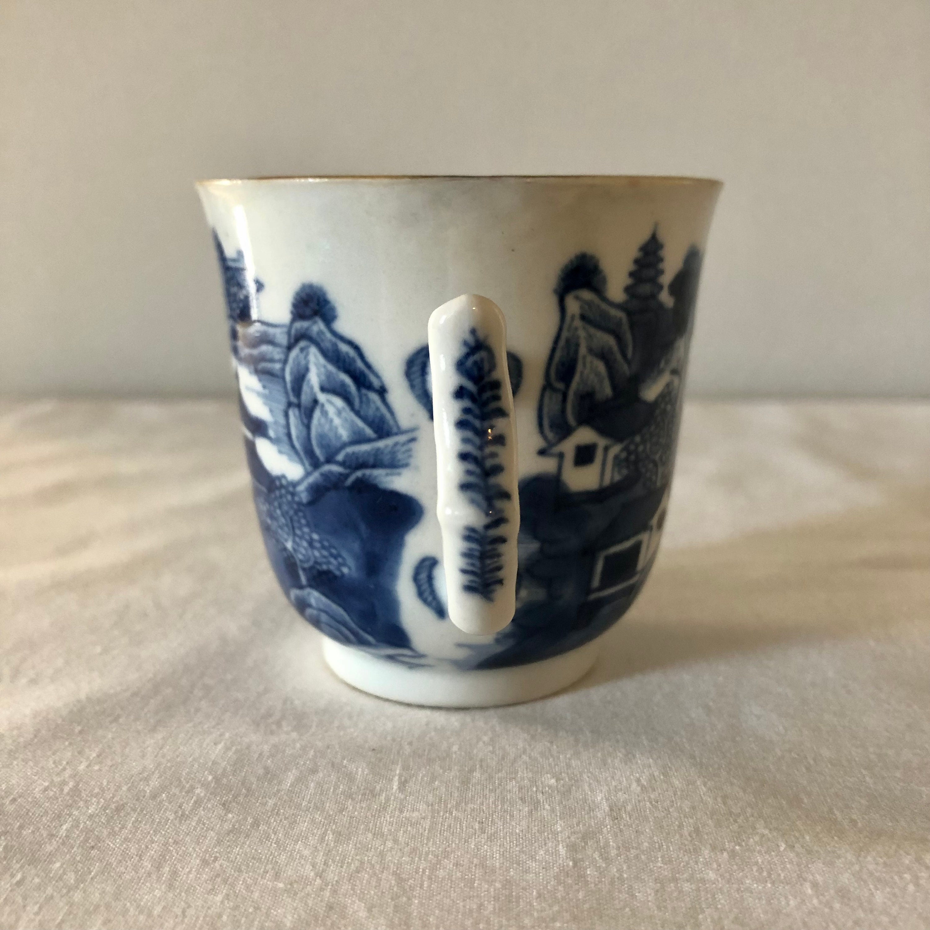 Rare Antique Chinese Tea Cup With Two Handles 18th Century - Etsy