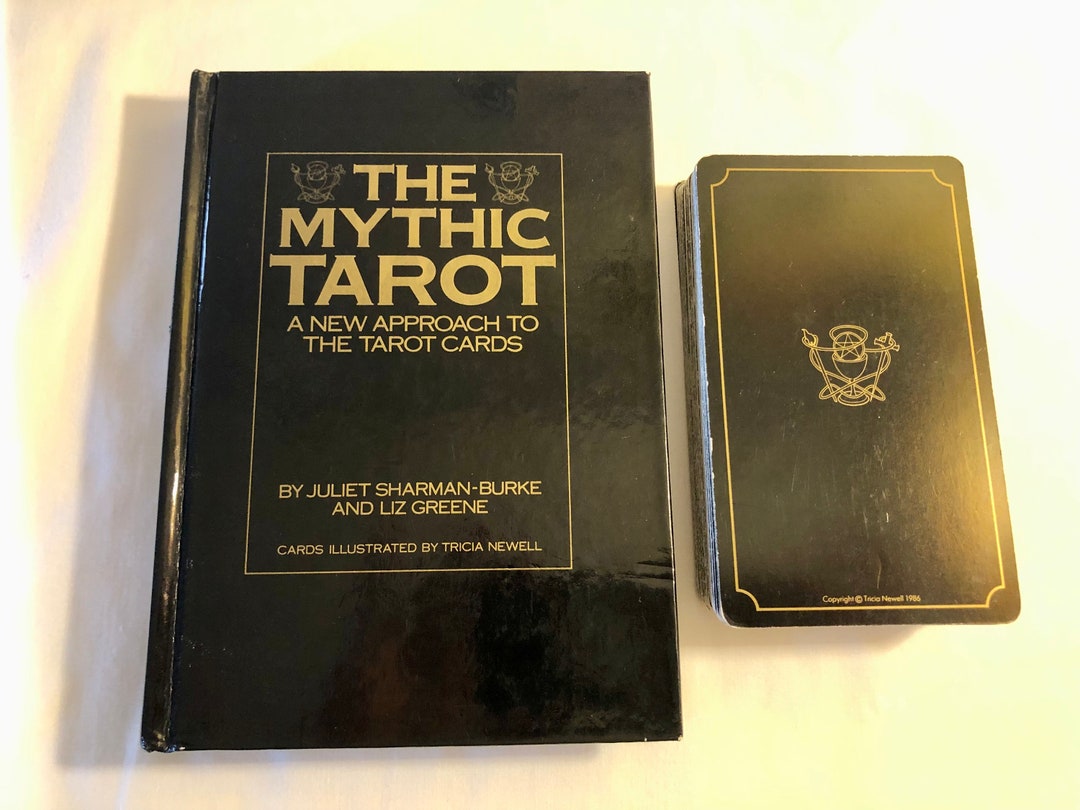 El Tarot mítico: cartas del Tarot de Tricia Newell y libro de Juliet ...