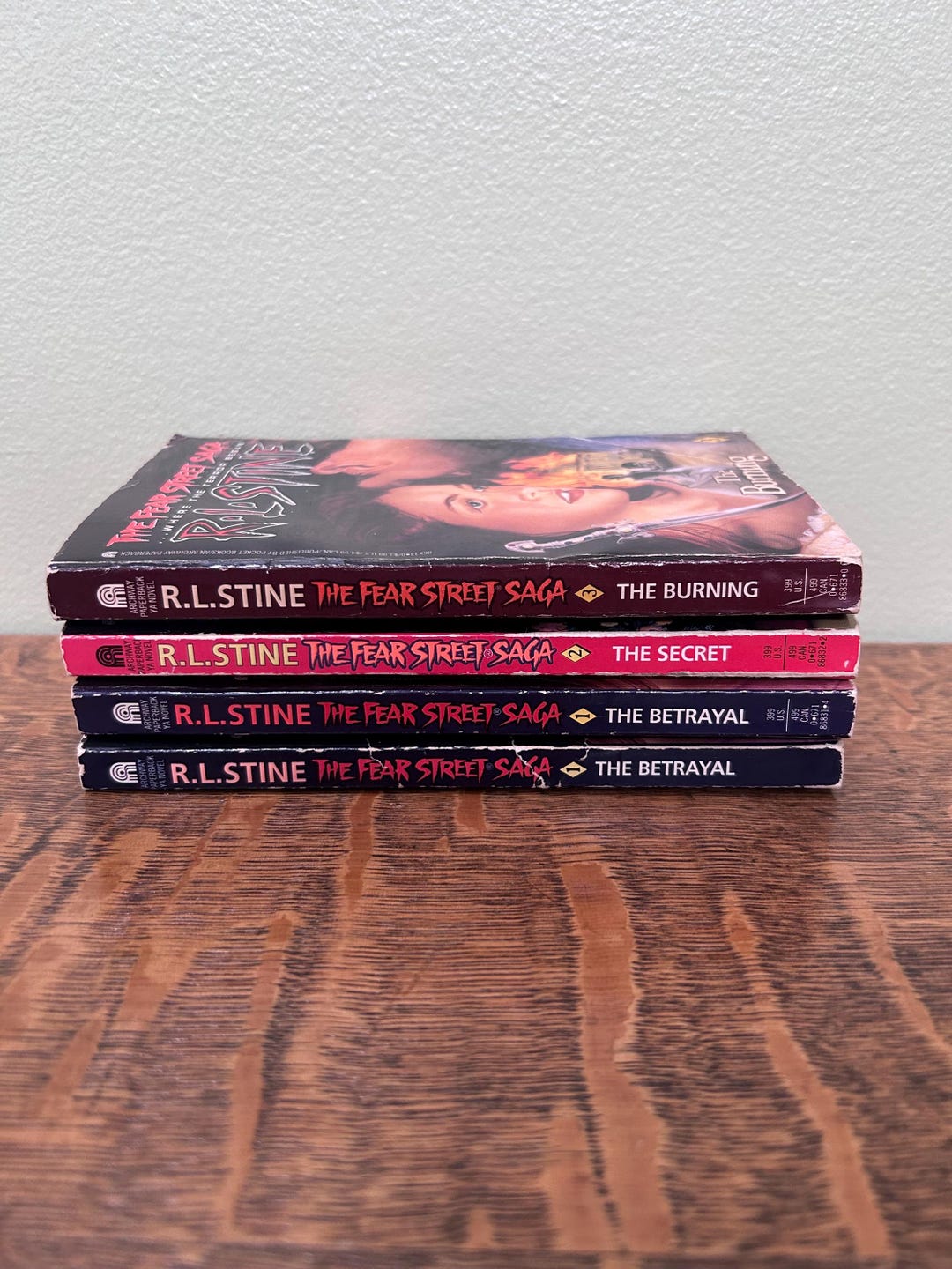 The Fear Street Saga: the Betrayal, the Secret, the Burning - R.L ...