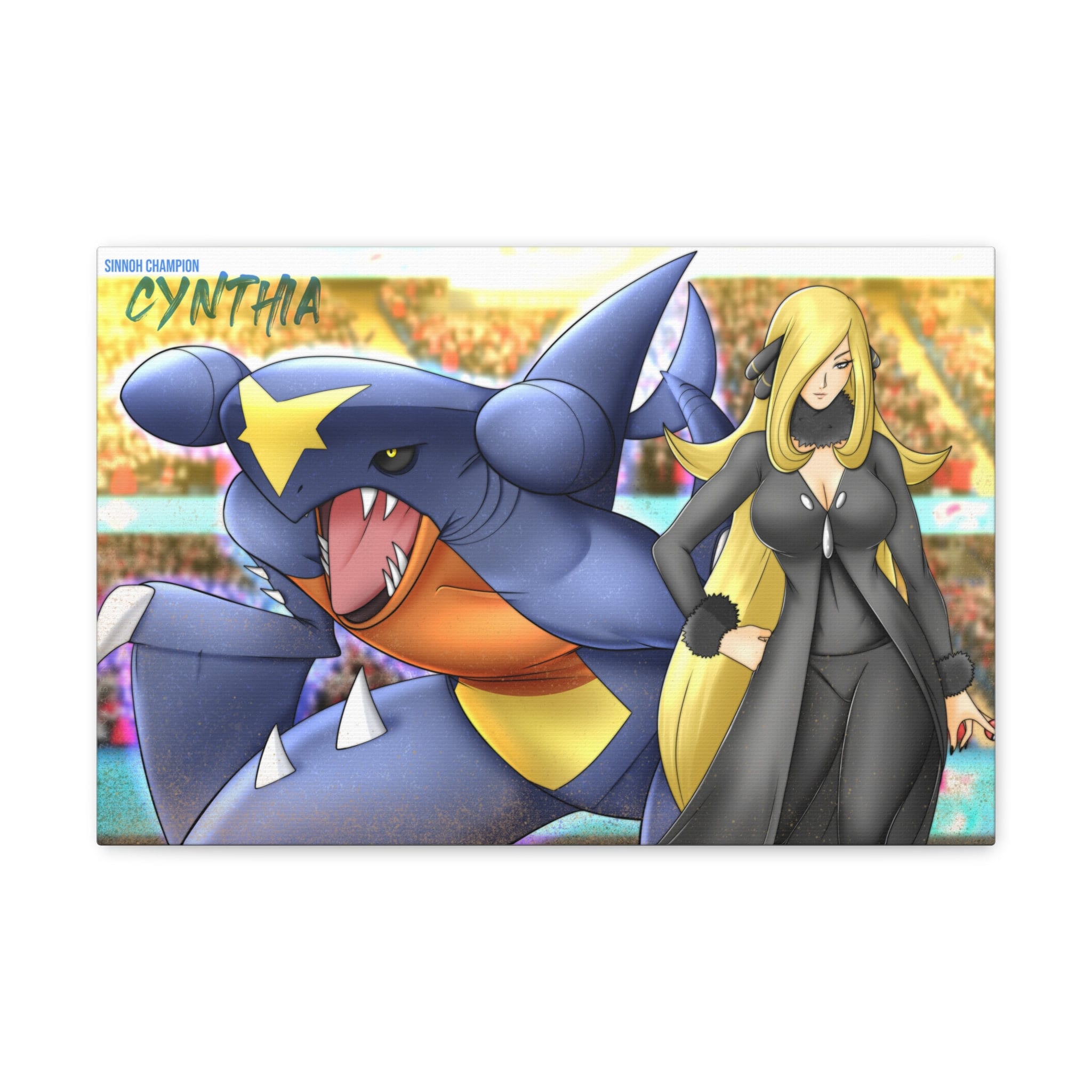 Cynthia And Garchomp