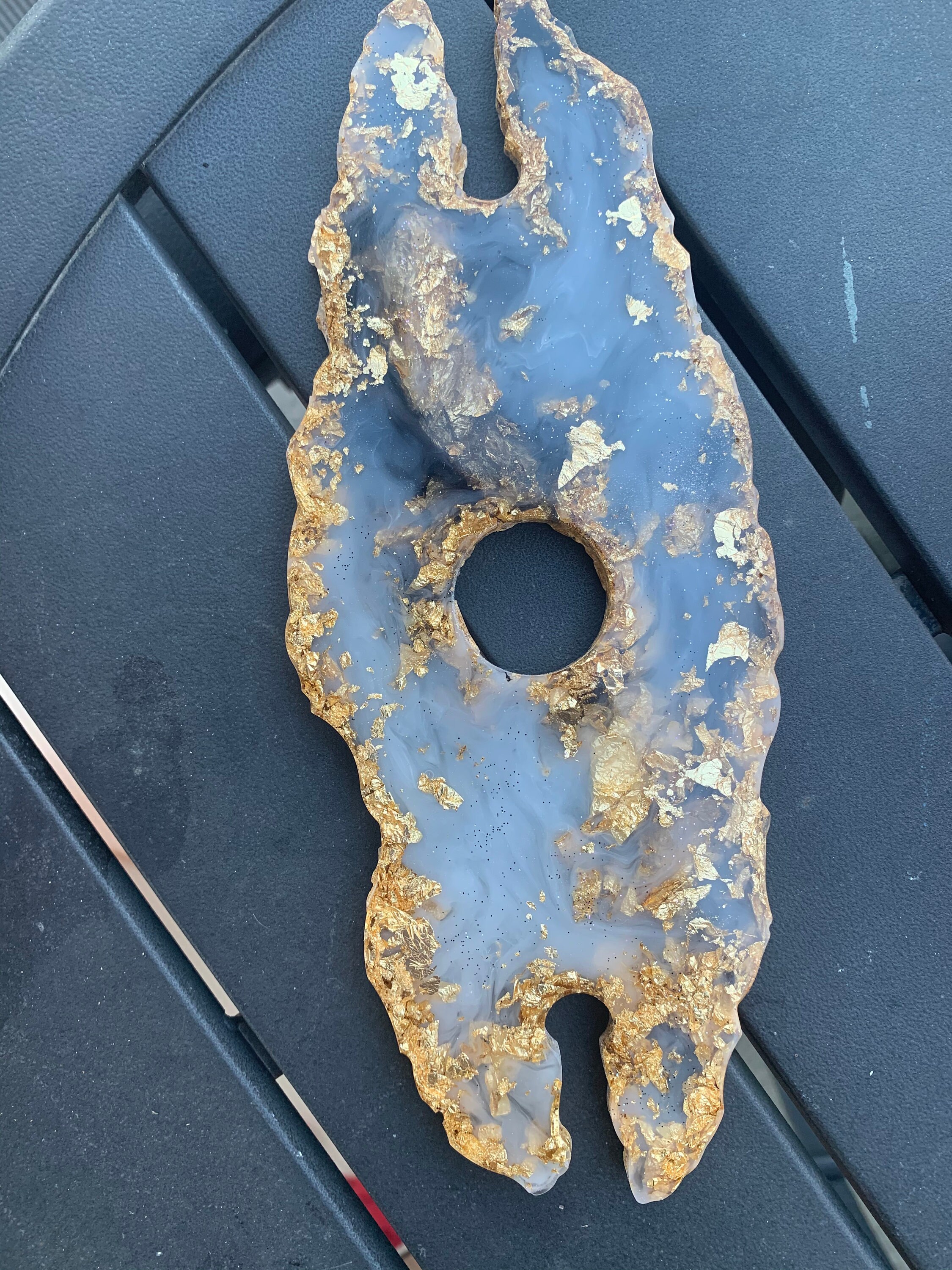 Gold Leaf Wine Rack + Coasters - Etsy