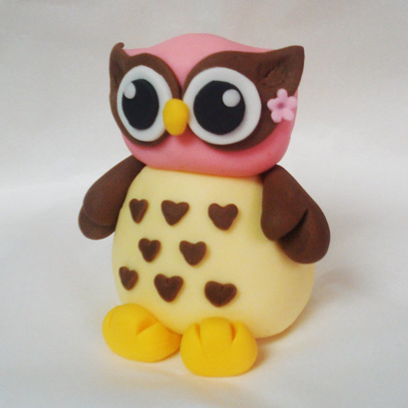 Fondant Owls - Etsy