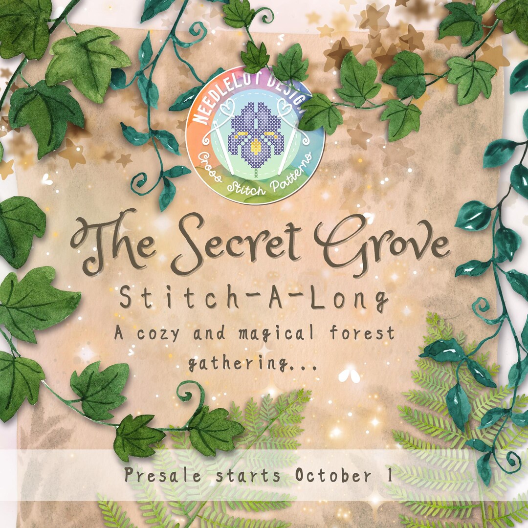 The Secret Grove Stitch-a-long - Cross Stitch SAL - Magical and Cozy ...