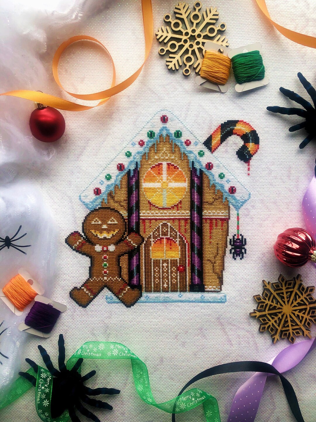 Cookies & Scream Spooky Gingerbread House Gingerbread Man Spookmas ...