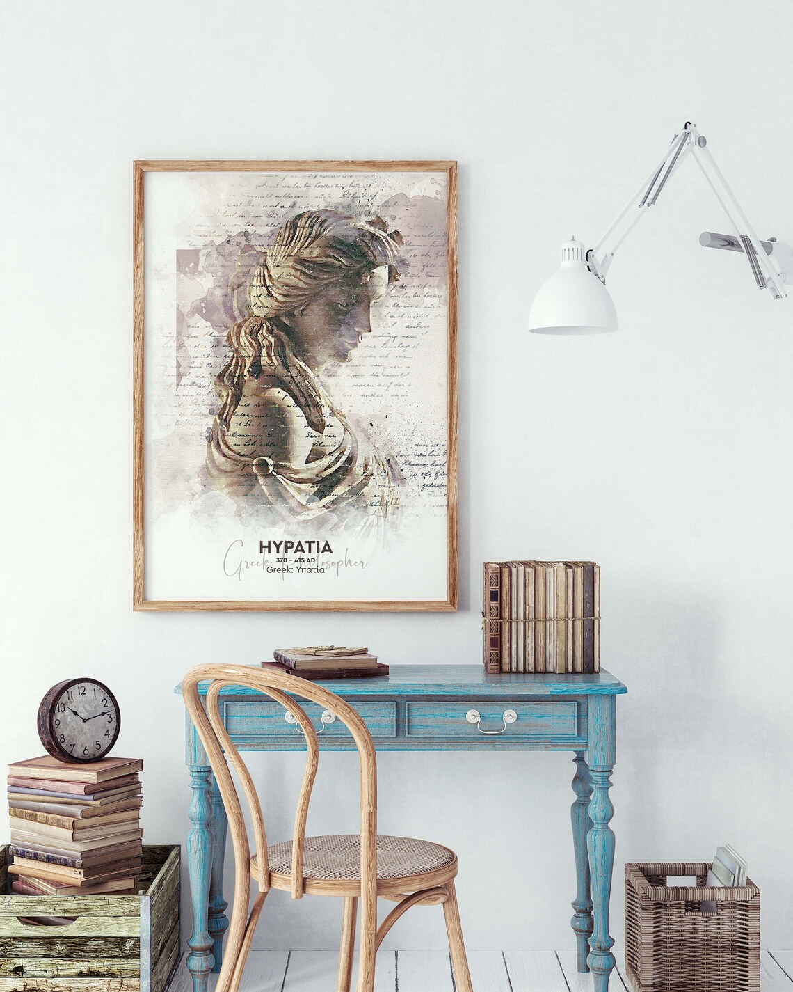 Greek Philosopher Hypatia Printable Wall Art Greek Philosophy | Etsy