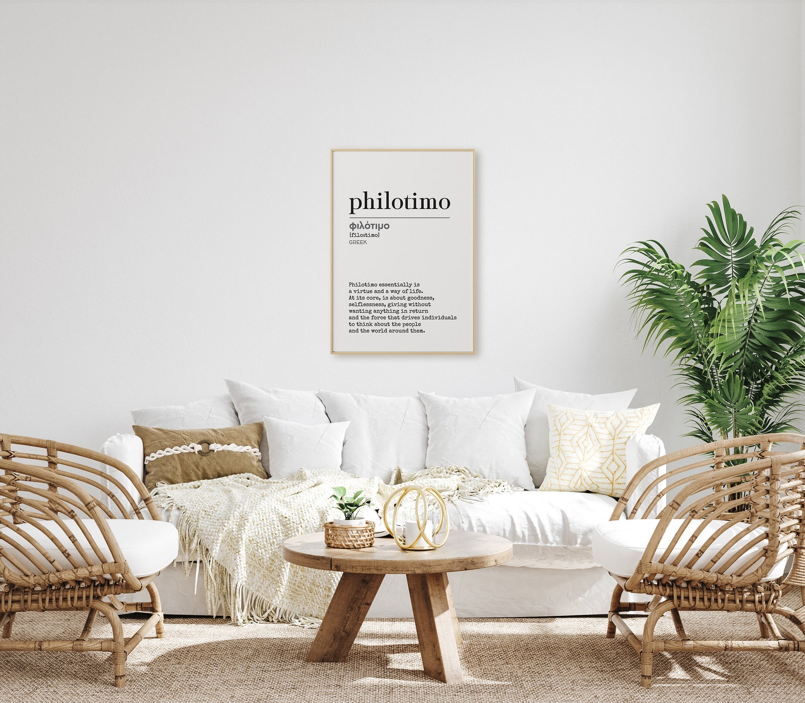 Greek Word Definition, Philotimo Definition, Printable Wall Art, Greek ...