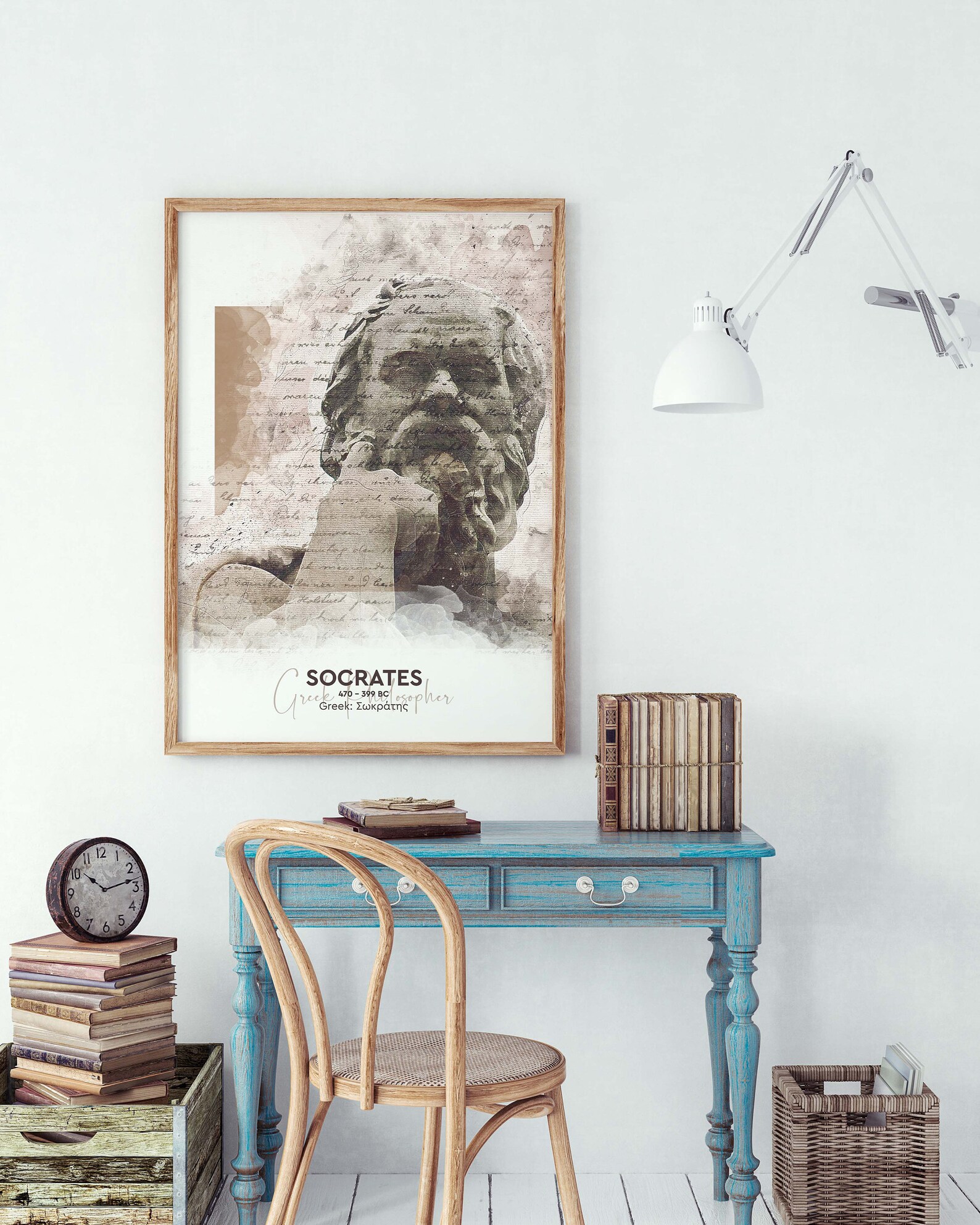 Greek Philosopher Socrates Printable Wall Art Greek | Etsy