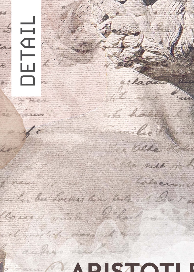 Greek Philosopher Aristotle Printable Wall Art Greek | Etsy