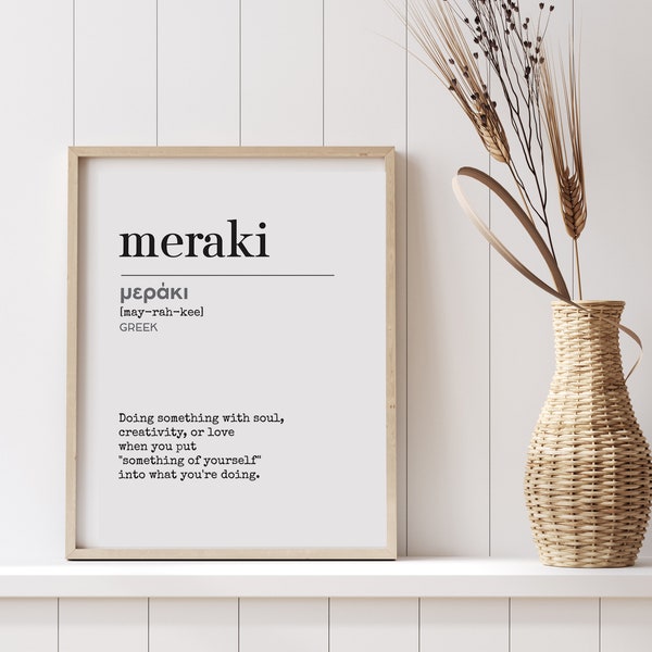 Meraki - Etsy