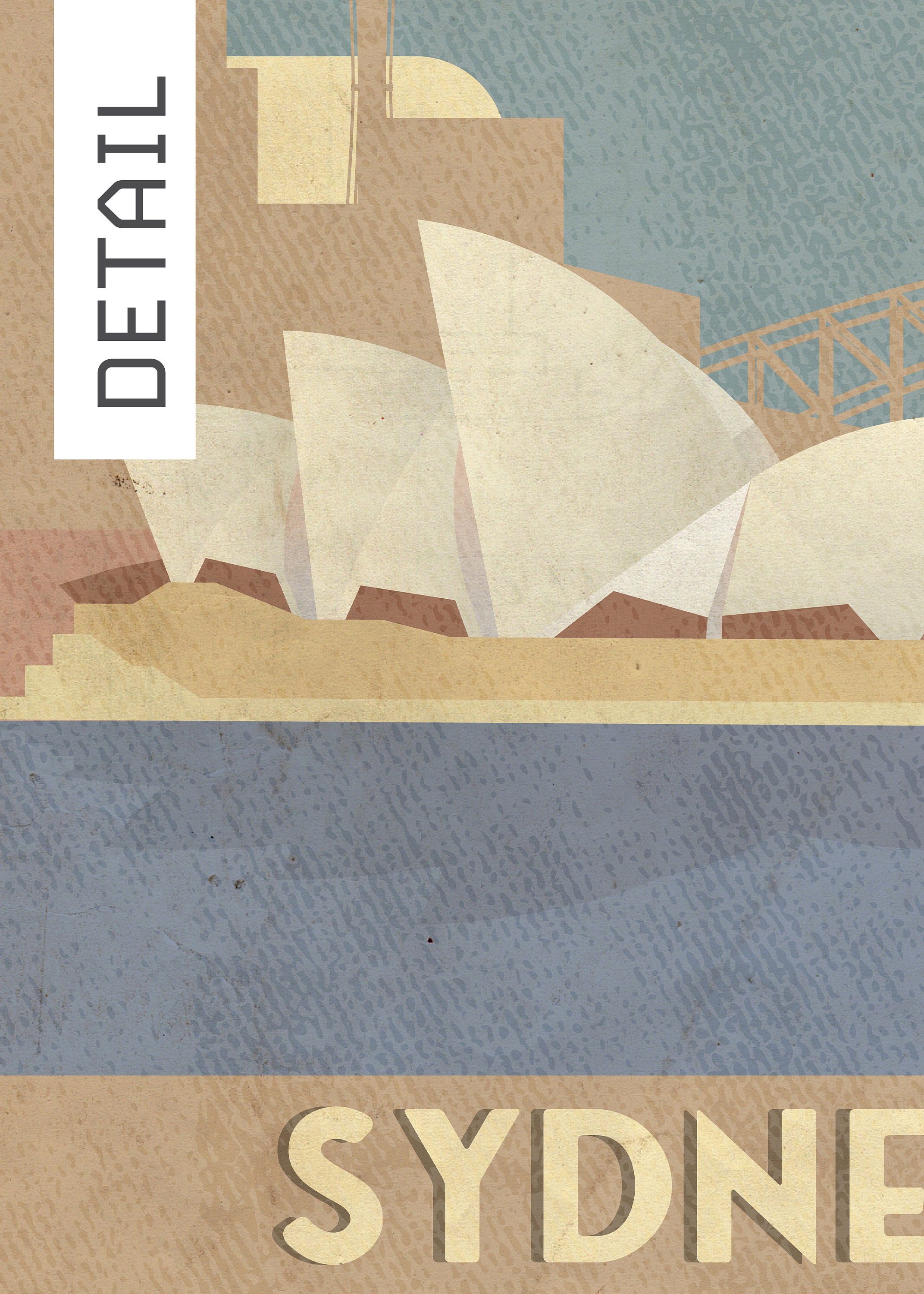 Sydney Poster Printable Wall Art Travel Poster Digital | Etsy